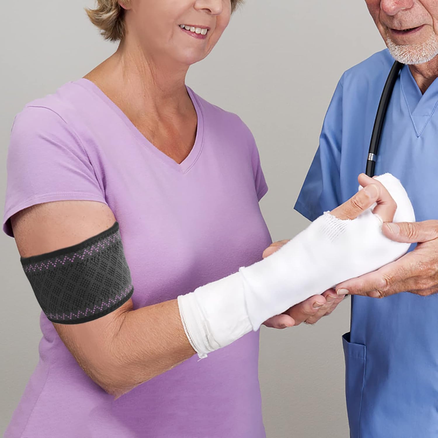 Buy Diabetes Insulin Arm Band for Freestyle Libre Omnipod Dexcom Sensor ...