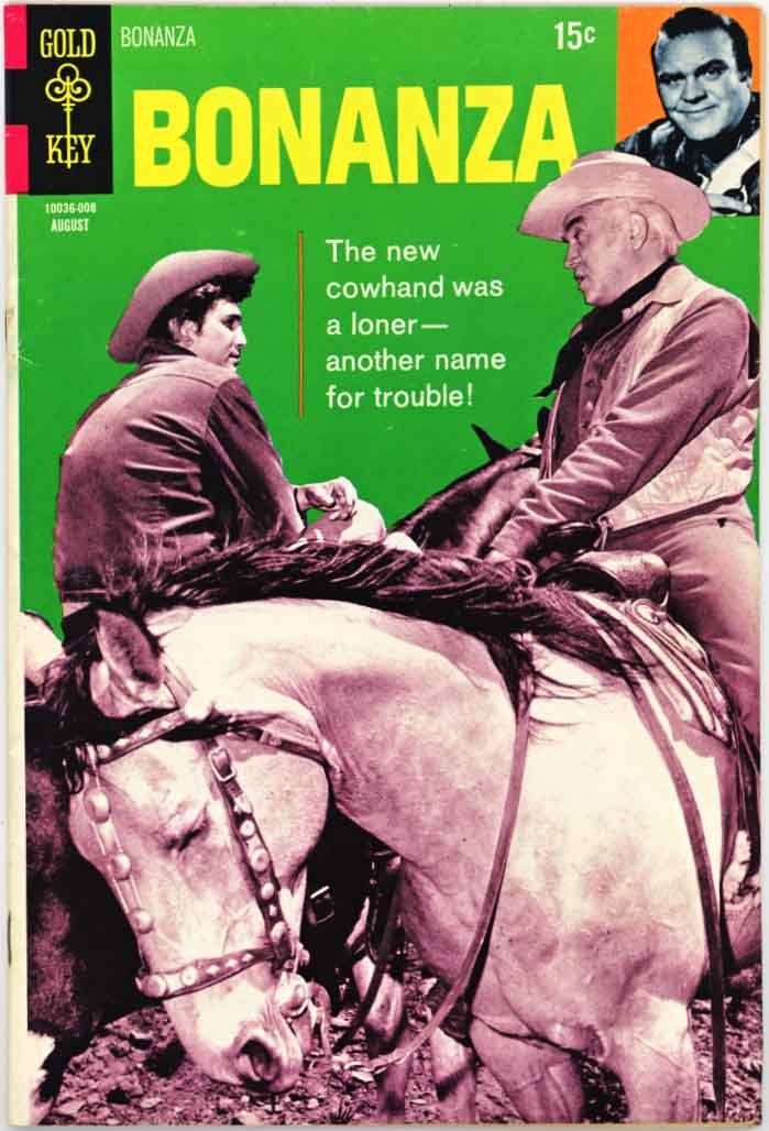 Bonanza (Gold Key Comic #37 - August 1970) (Photo cover): Michael ...