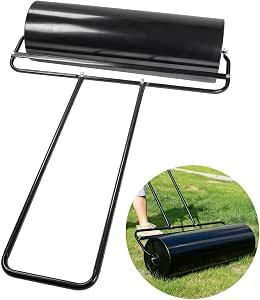 DIYTuning Heavy-Duty Lawn Roller 17 Gallon/63 L Push/Tow Behind Water ...