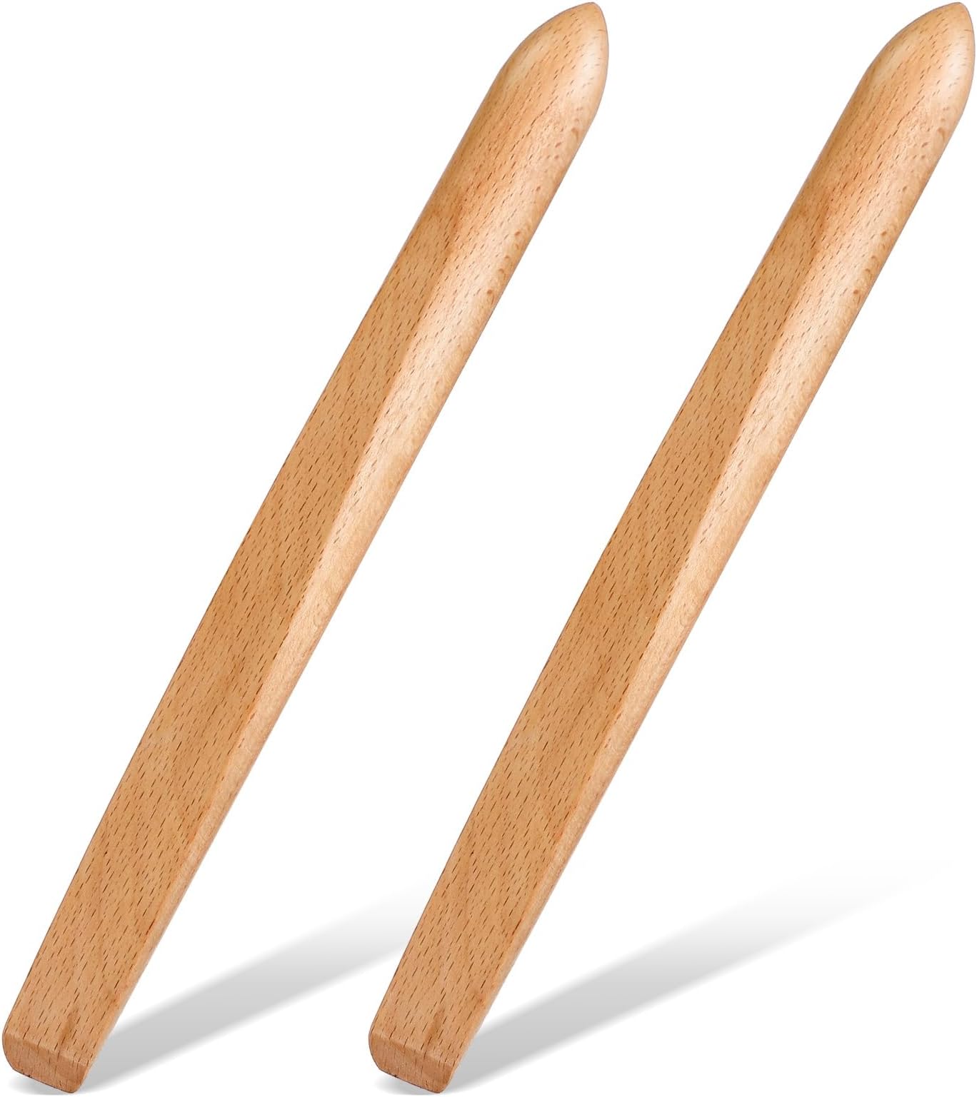 Amazon.com: Hillban 2 Pcs 11 Inch Wooden Sourdough Bread Mixing Stir ...