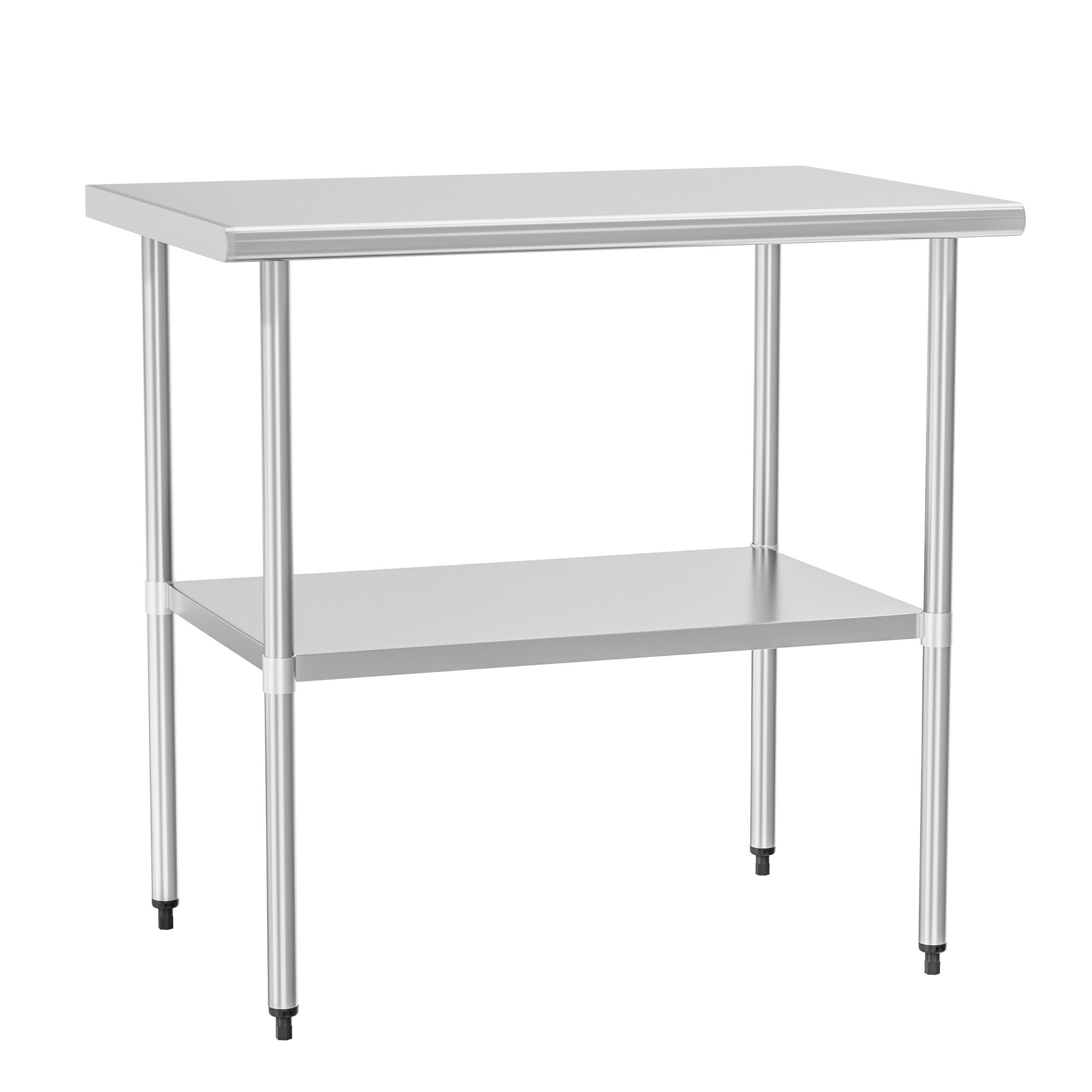 Snapklik.com : Chingoo Stainless Steel Table 30 X 36 Inches Metal Prep ...
