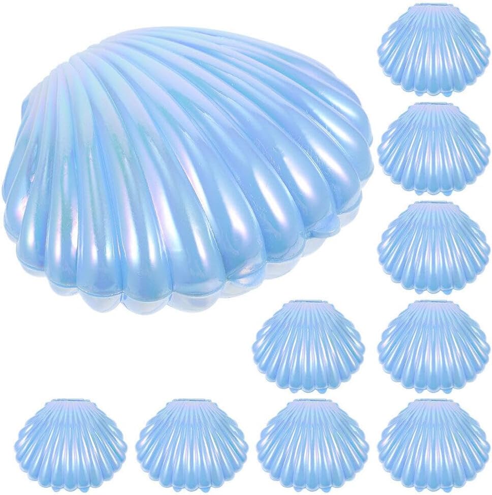 Amazon.com: Sea Shells Candy Boxes 30pcs Seashell Party Favor ...
