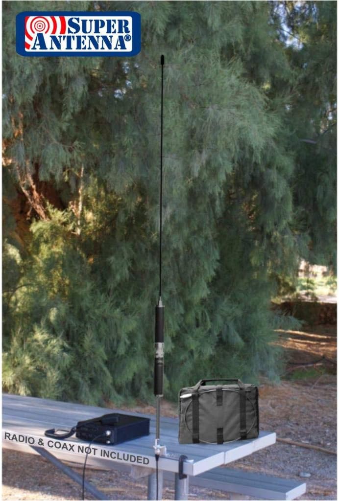 Super Antenna MP1DXTR80 HF SuperWhip Trípode All Band 262.5ft MP1 ...