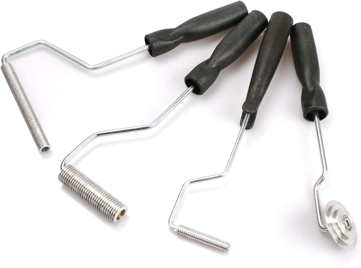 Fiberglass Roller Tools Kit, 4pcs Bubble Paddle Tool Fiberglass Resin ...