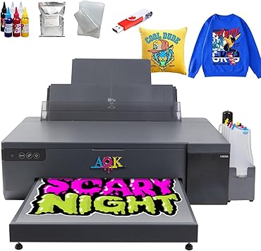Amazon.com: DTF Printers A3inch + L18058 Automatic Timing White Ink ...