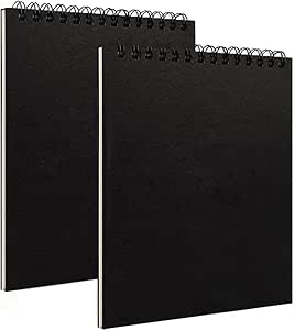 Sketchbook A3 Landscape Spiral Bound Sketchbook 60 Pages of 160gsm Cartridge Paper - Hardback ...