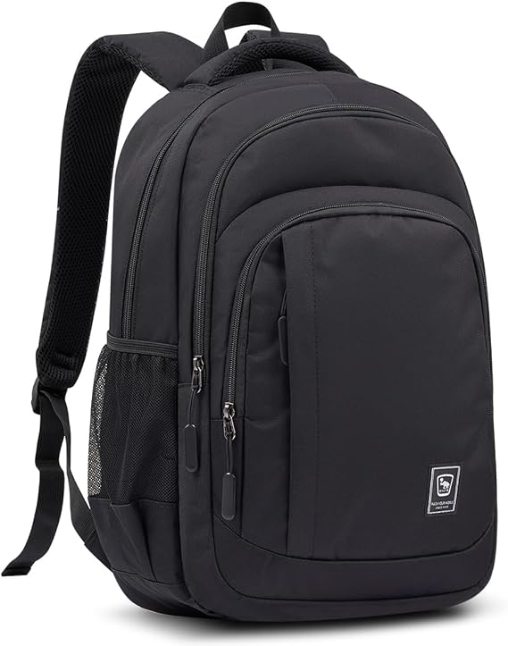 Amazon.com: WIRABO 15.6 Inch Backpack for Men Work Travel Laptop ...