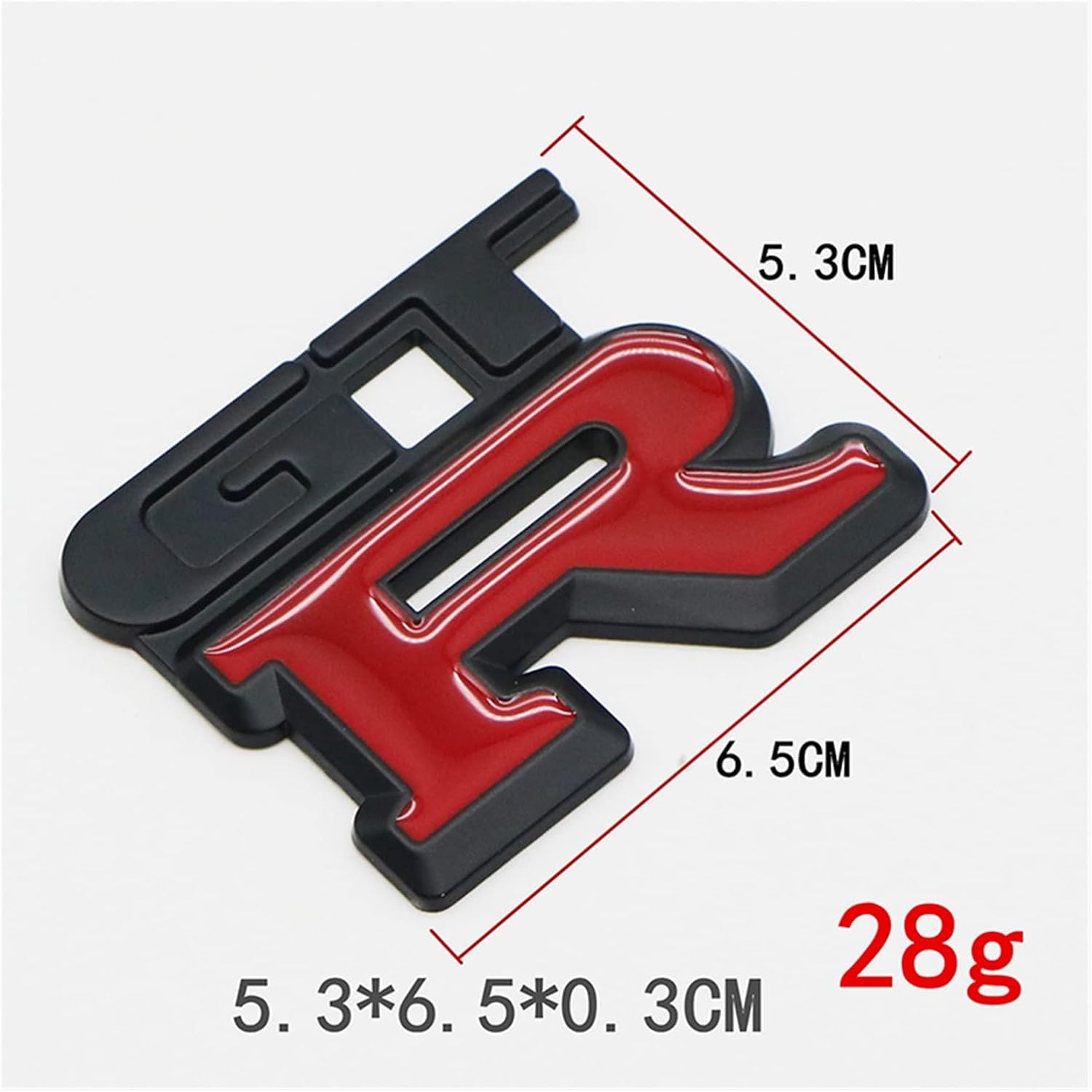 Adhesivos y calcomanías de metal GTR para coche 3D con logotipo para GT ...