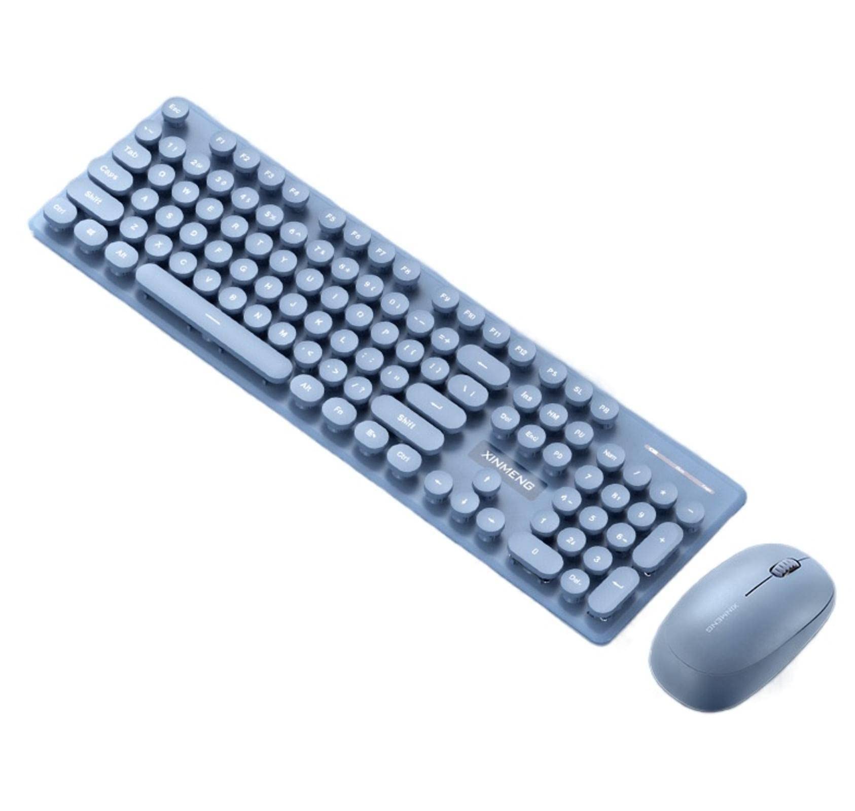 KBREE N520 Wireless Keyboard Mouse Wholesale Set 2.4g Office Pink ...