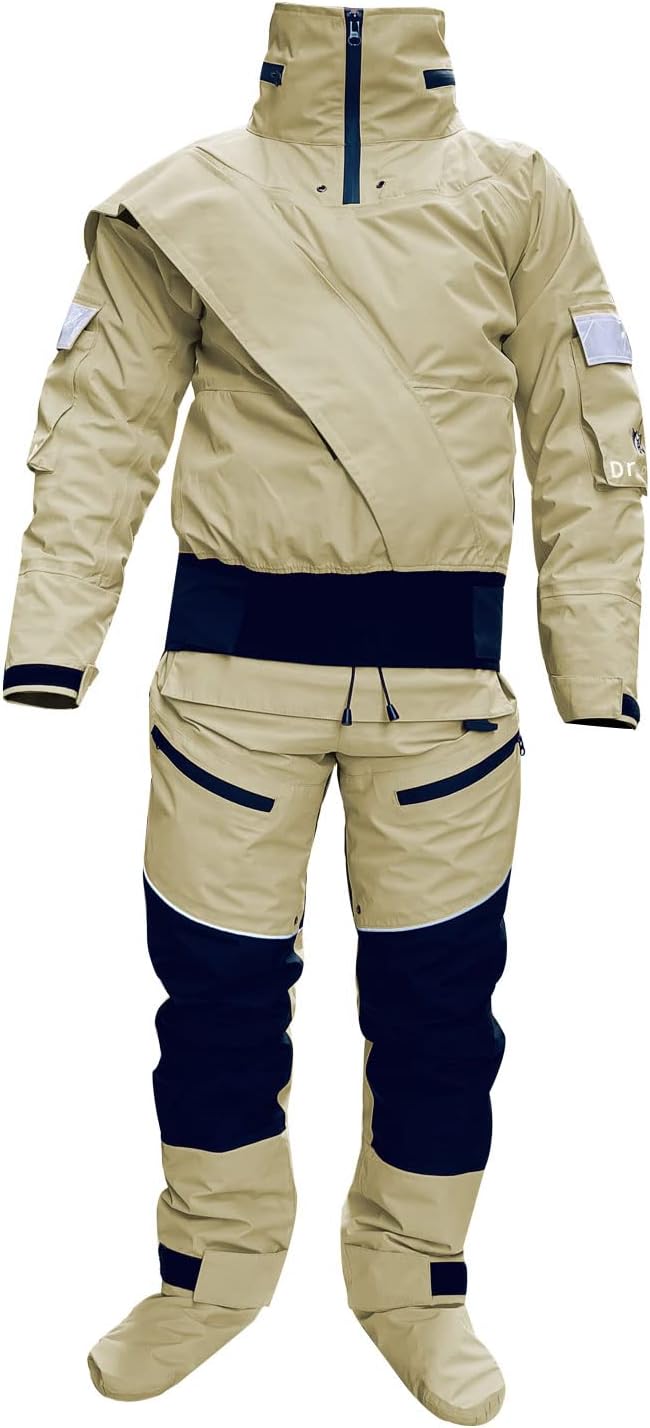 Amazon.com: Dry Suits for Men in Cold Water Water Rescue Suit with ...