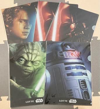 Amazon.co.jp: Lotte Star Wars Original Clear File, 4 Types, Total of 5 ...