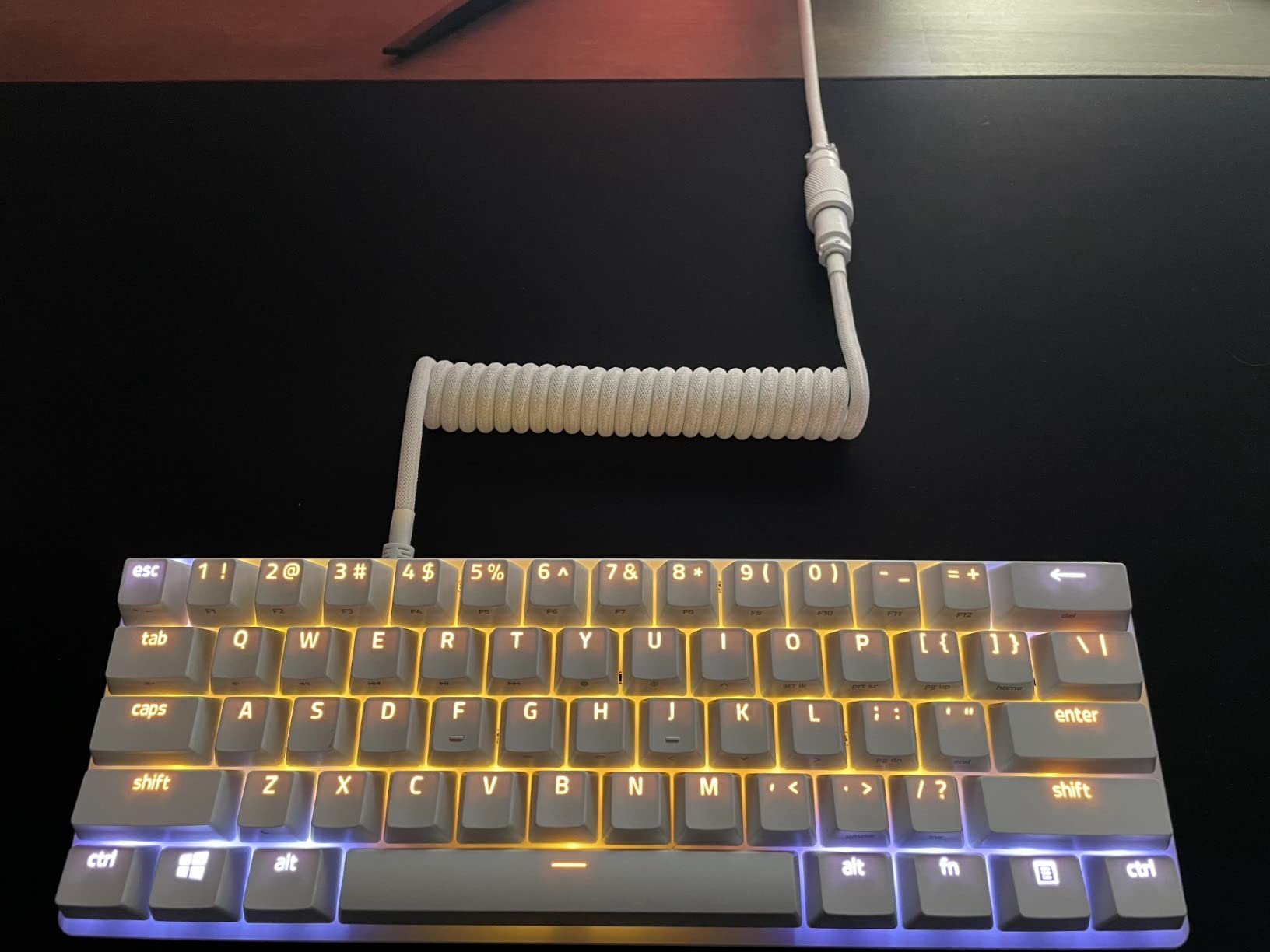 $10/mo - Finance Glorious Coiled Keyboard Cable – Coiled USB C Cable ...