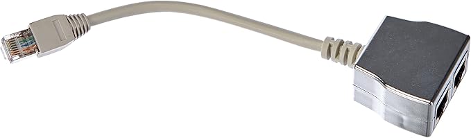 DÉDOUBLEUR POUR RJ45 CAT 6 2 LIGNES : Amazon.fr: High-Tech