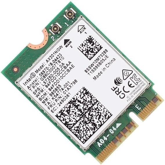 Amazon.com: HighZer0 Electronics Intel AX201 WiFi 6 Adapter | Dual Band ...