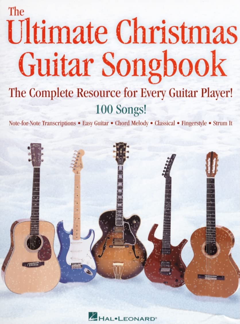 Amazon.com: The Ultimate Christmas Guitar Songbook | 100 Holiday Songs ...
