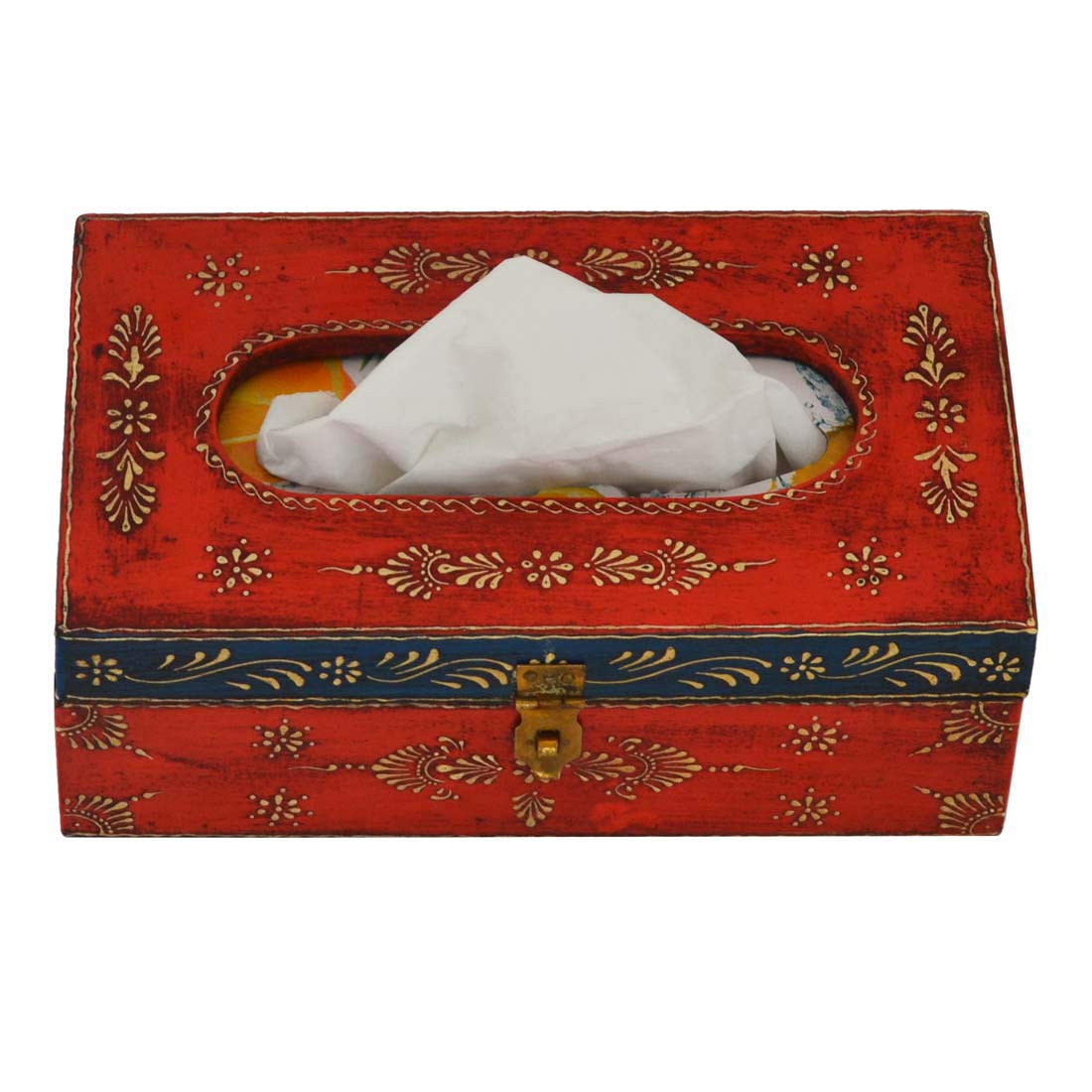 Artlivo Orange Tissue Box : Amazon.in: Home & Kitchen