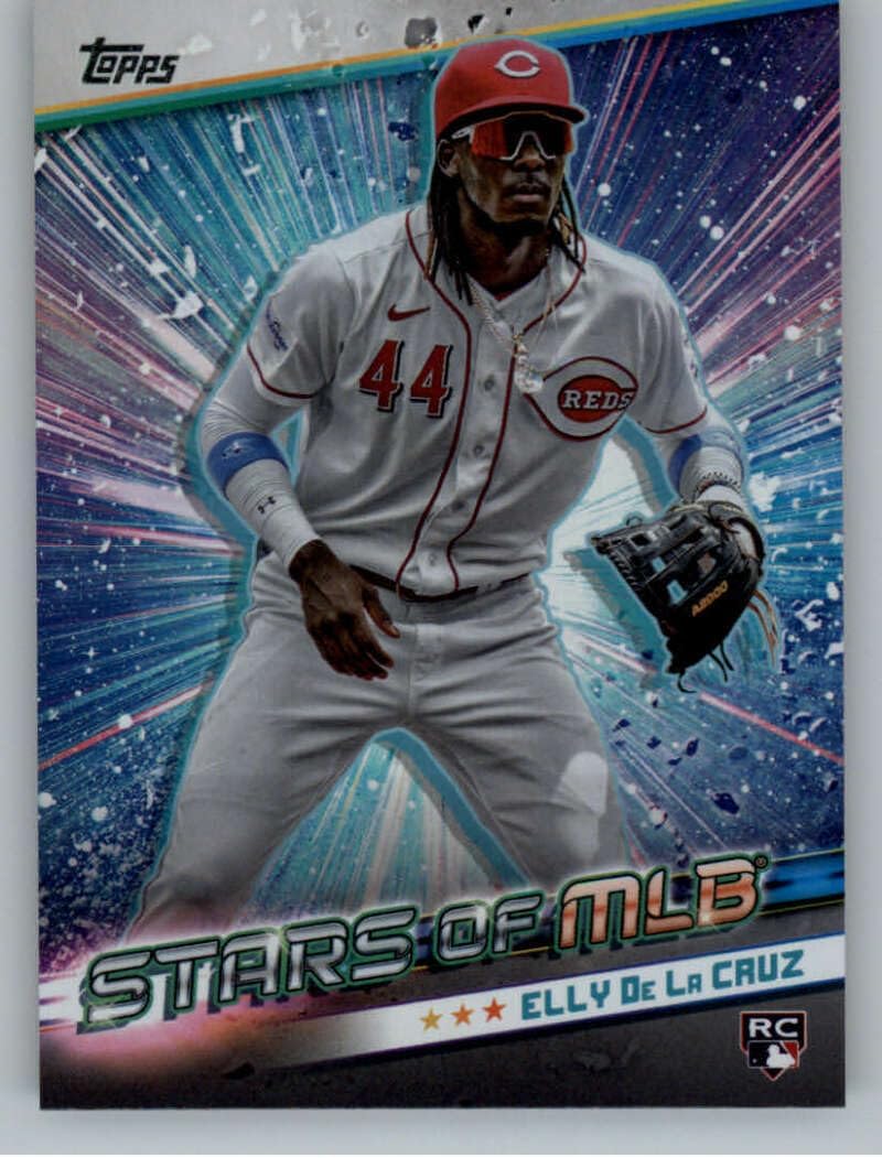 Amazon.com: 2024 Topps Stars of MLB #SMLB-23 Elly De La Cruz Cincinnati ...
