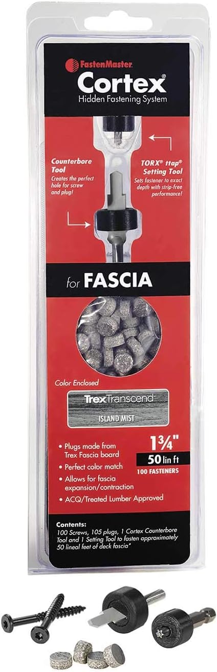 Amazon.com: FastenMaster Cortex for AZEK Frontier Trim For 50 Lineal ...