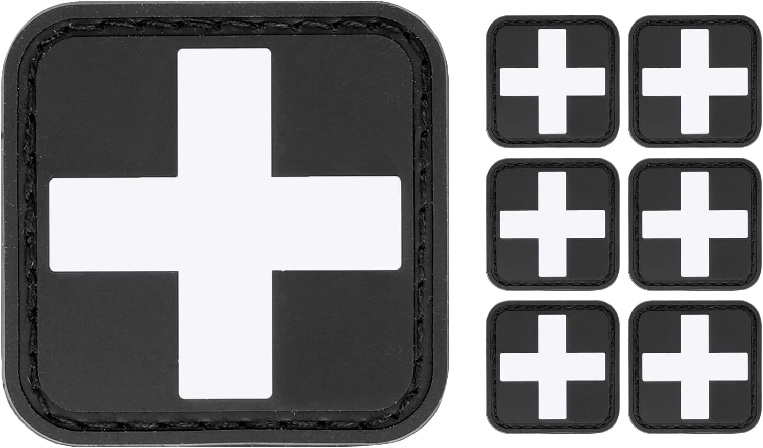 Amazon.com: LIVANS Medic Red Cross Patch, First Aid Morable Patch ...