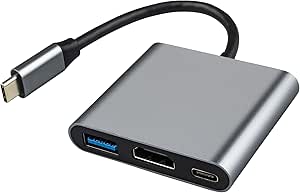 Amazon.com: Leehitech USB C to Dual HDMI Adapter USB C Hub Type C to ...