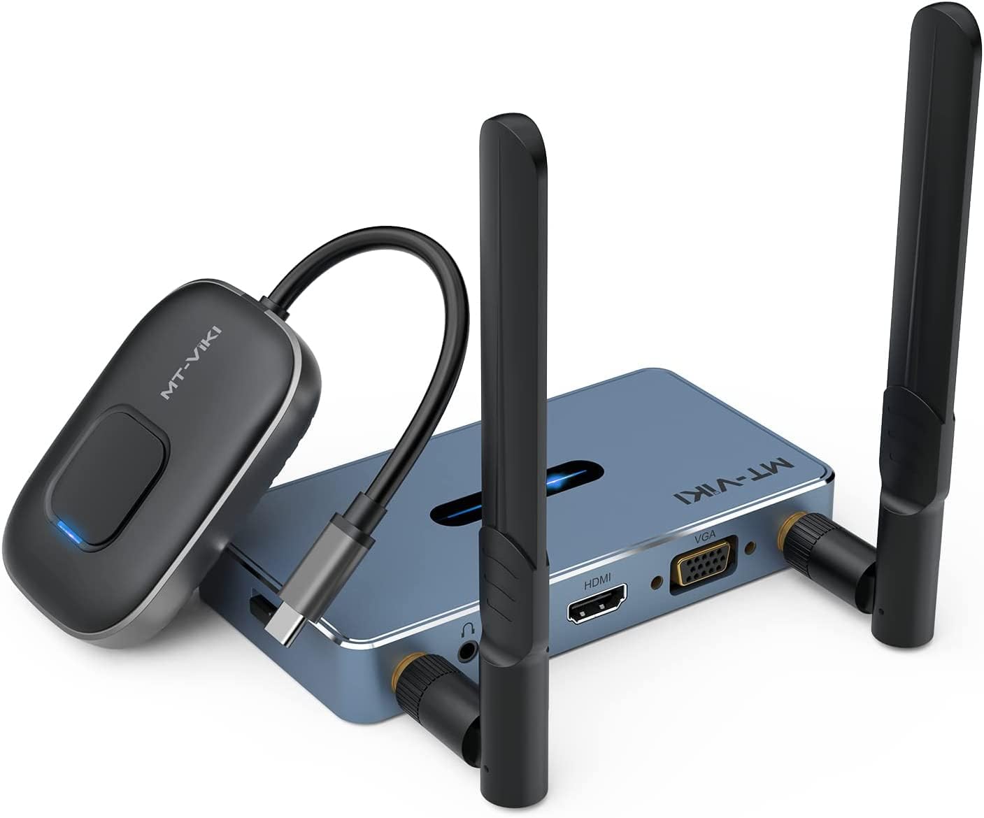 Amazon.com: 50m Wireless HDMI Transmitter and Receiver，MT-VIKI Wireless ...