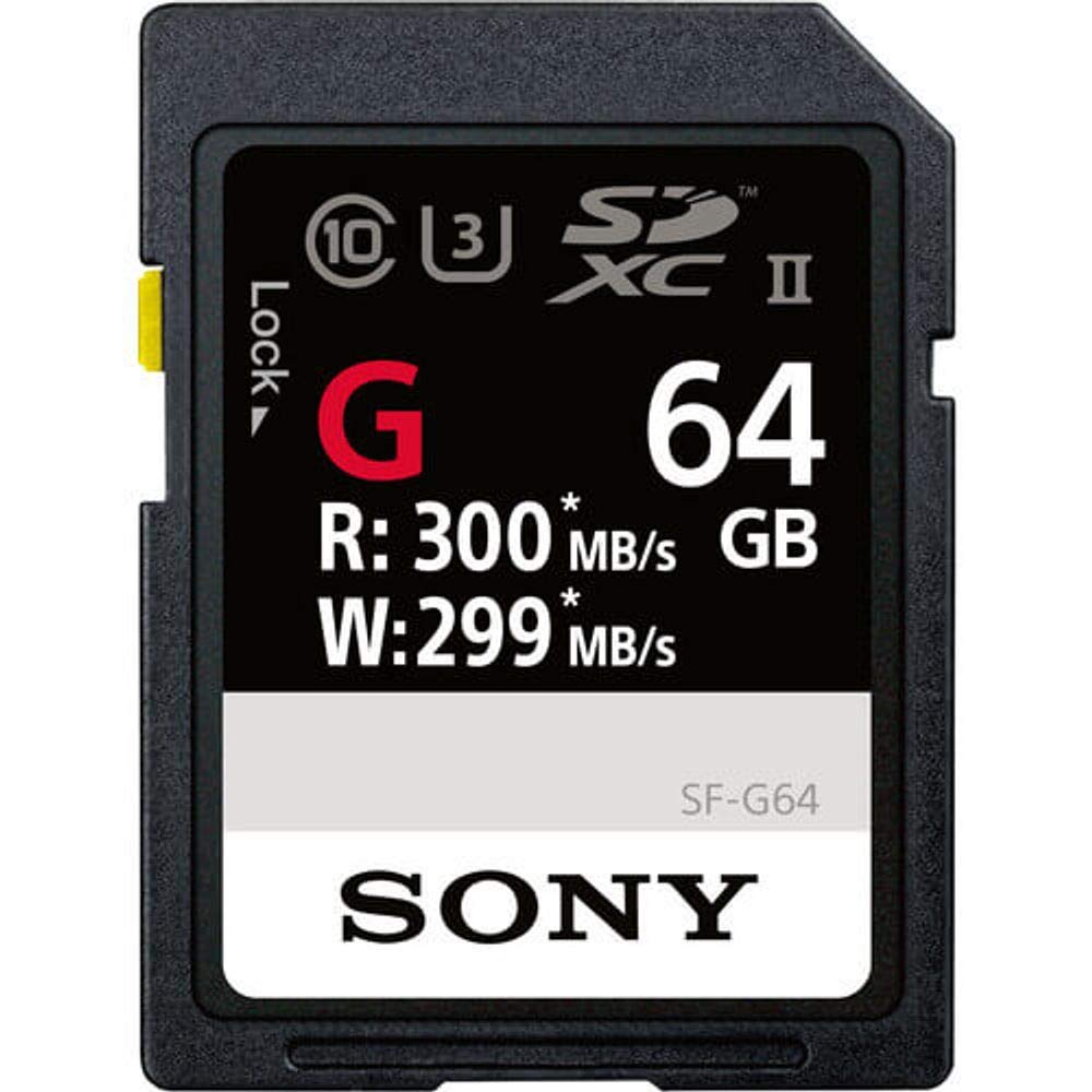 Sony 64GB SF-G Series UHS-II SD Memory Card - Buy Sony 64GB SF-G Series ...