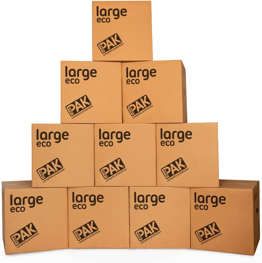StorePAK Heavy Duty Small Storage Boxes – Strong Archive Cardboard ...