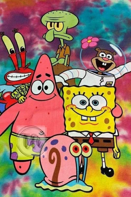 Posters Of SpongeBob SquarePants, With Double Sided Tape, Unframed, HD ...