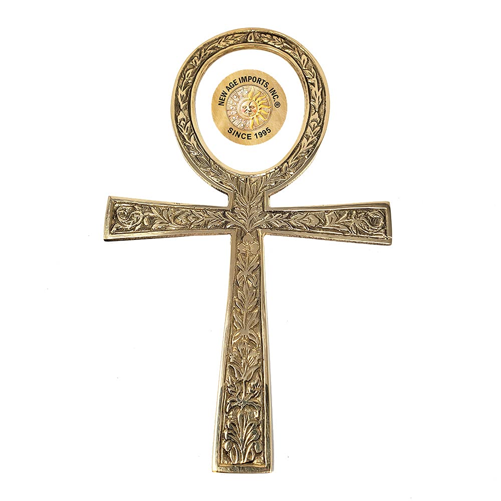 Amazon.com : Solid Brass Ankh 7.5" ~ Perfect for your Altar, Wall Décor ...