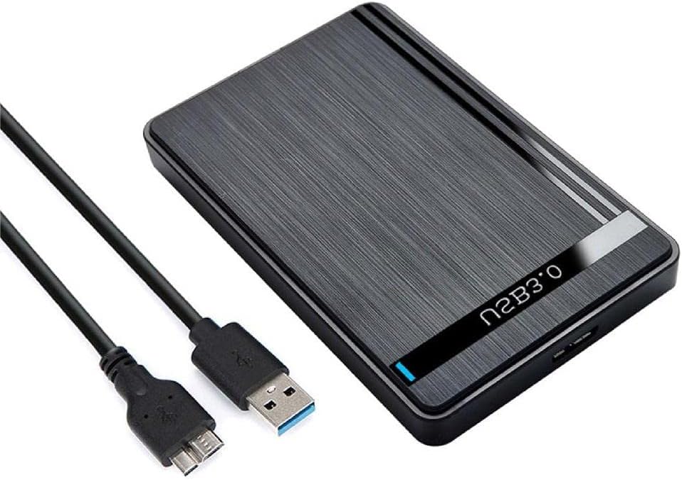 2.5in USB3.0 HDD SSD Box Hard Disk Case- Enclosure 2.5'' HDD External ...