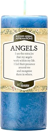 Amazon.com: Affirmation - Angel Candle : Home & Kitchen