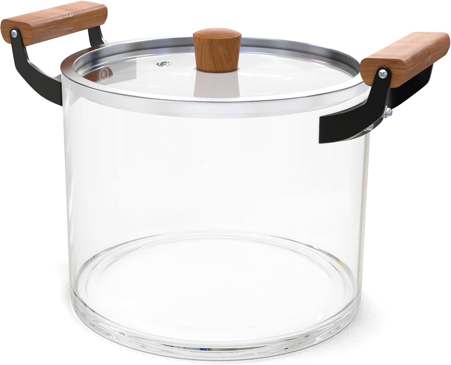 Amazon.com: 4.0L Glass Pot - glass cooking pot, clear pot for cooking ...