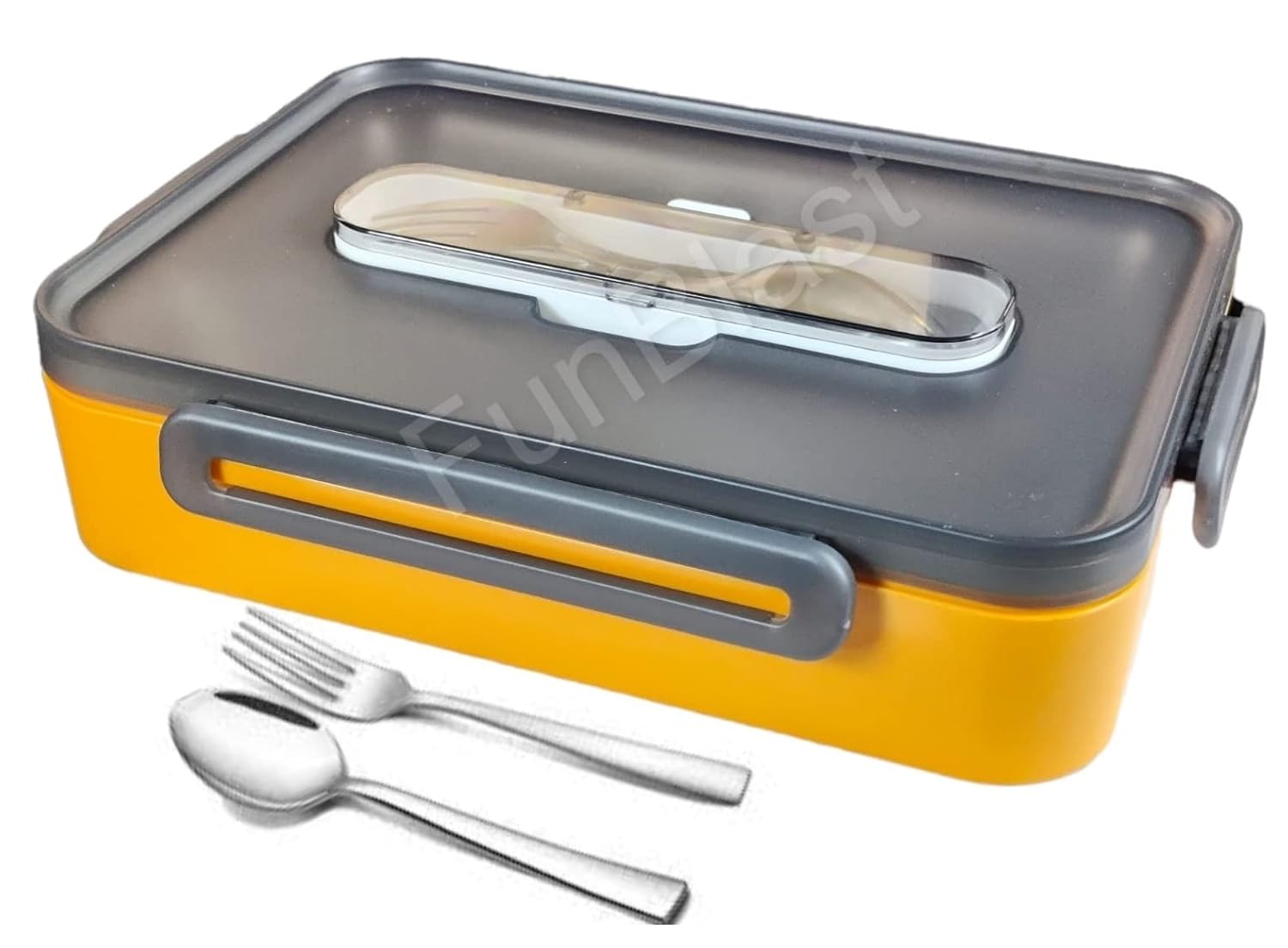 Buy FunBlast Stainless Steel Lunch Box – 3 Compartment Insulated Lunch ...