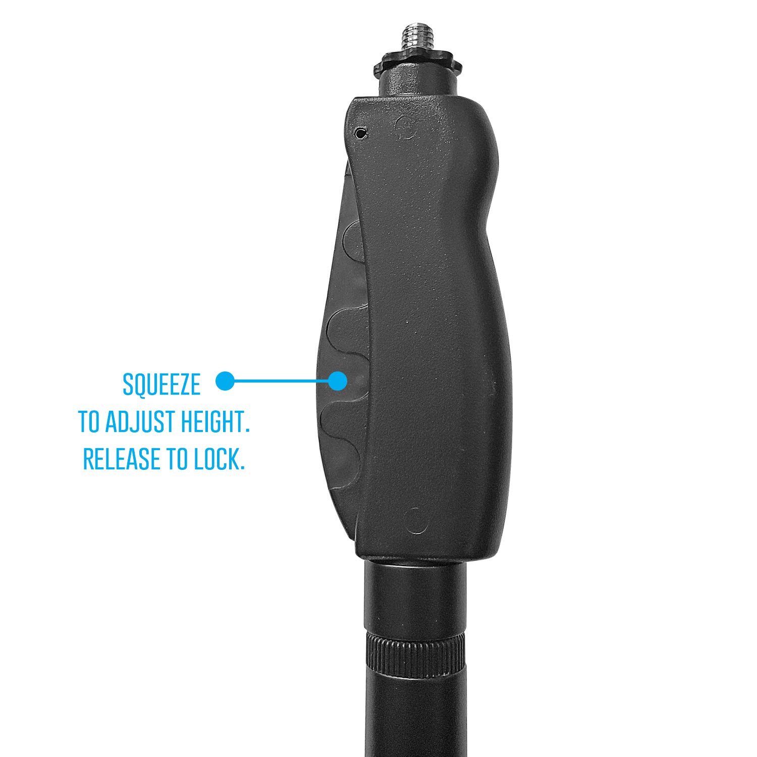 Snapklik.com : AxcessAbles One Hand Microphone Stand