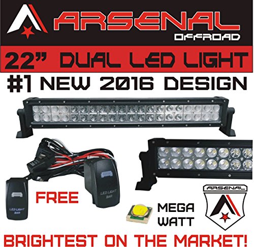 22 Led Light Bar Arsenal Offroad Mega Watt Led Light | Desertcart GB