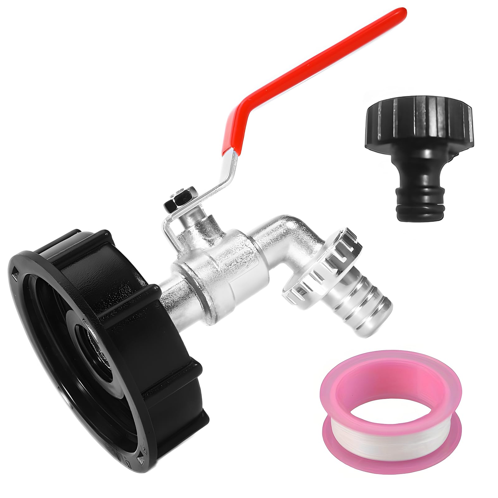 IBC Tank Fittings, 1/2″ Leakproof Brass IBC Tank Fittings IBC Tote Tank ...