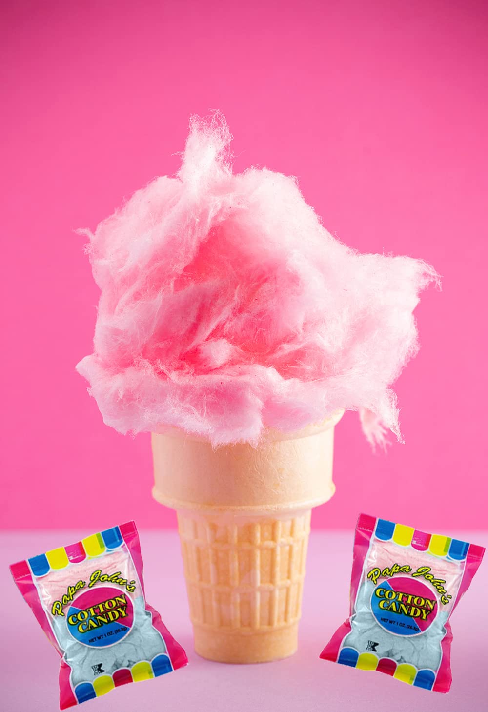 Blue And Pink Cotton Candy