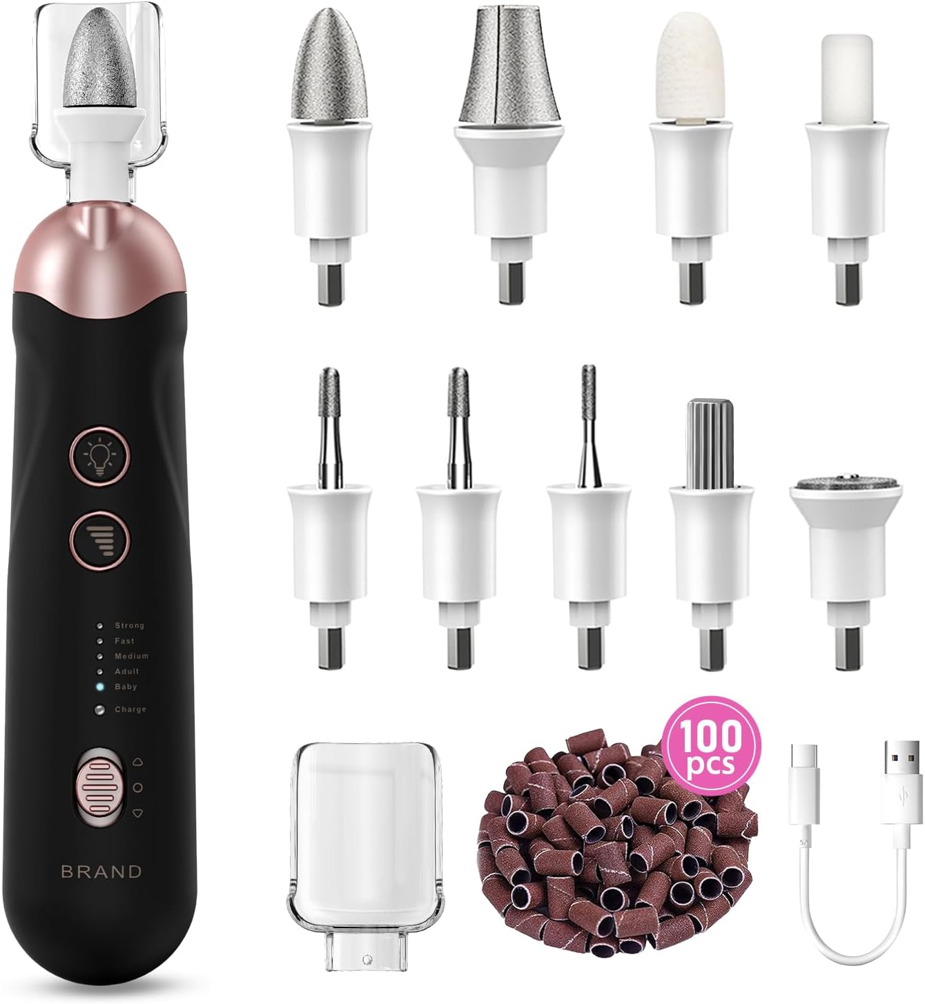 Amazon.com: TOUCHBeauty Professional Electric Manicure & Pedicure Kit ...