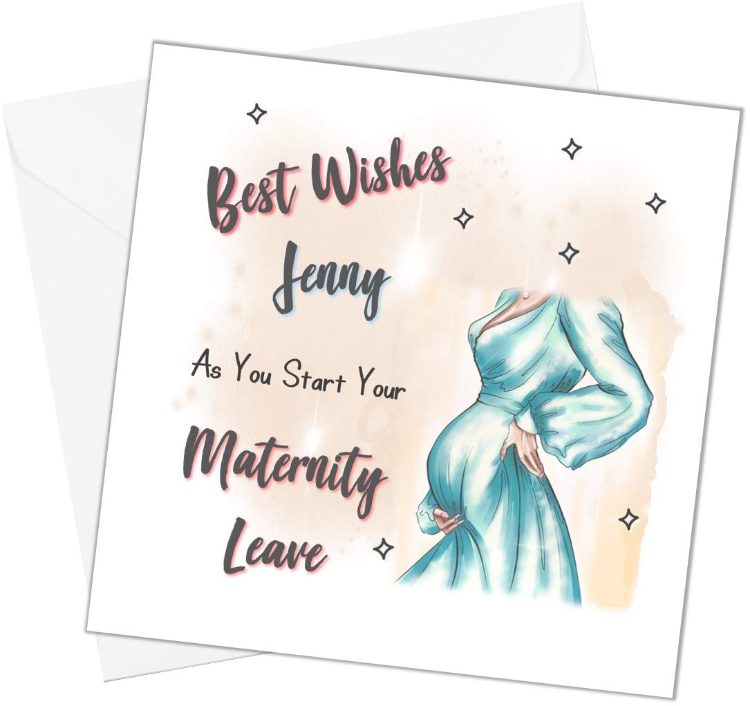 Personalised Maternity Leave Card Mummy To Be Congratulations Pregnancy ...