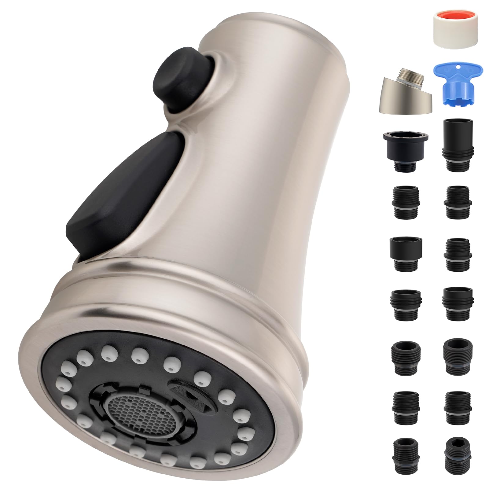 Snapklik.com : Universal Pull Down Kitchen Faucet Spray Head