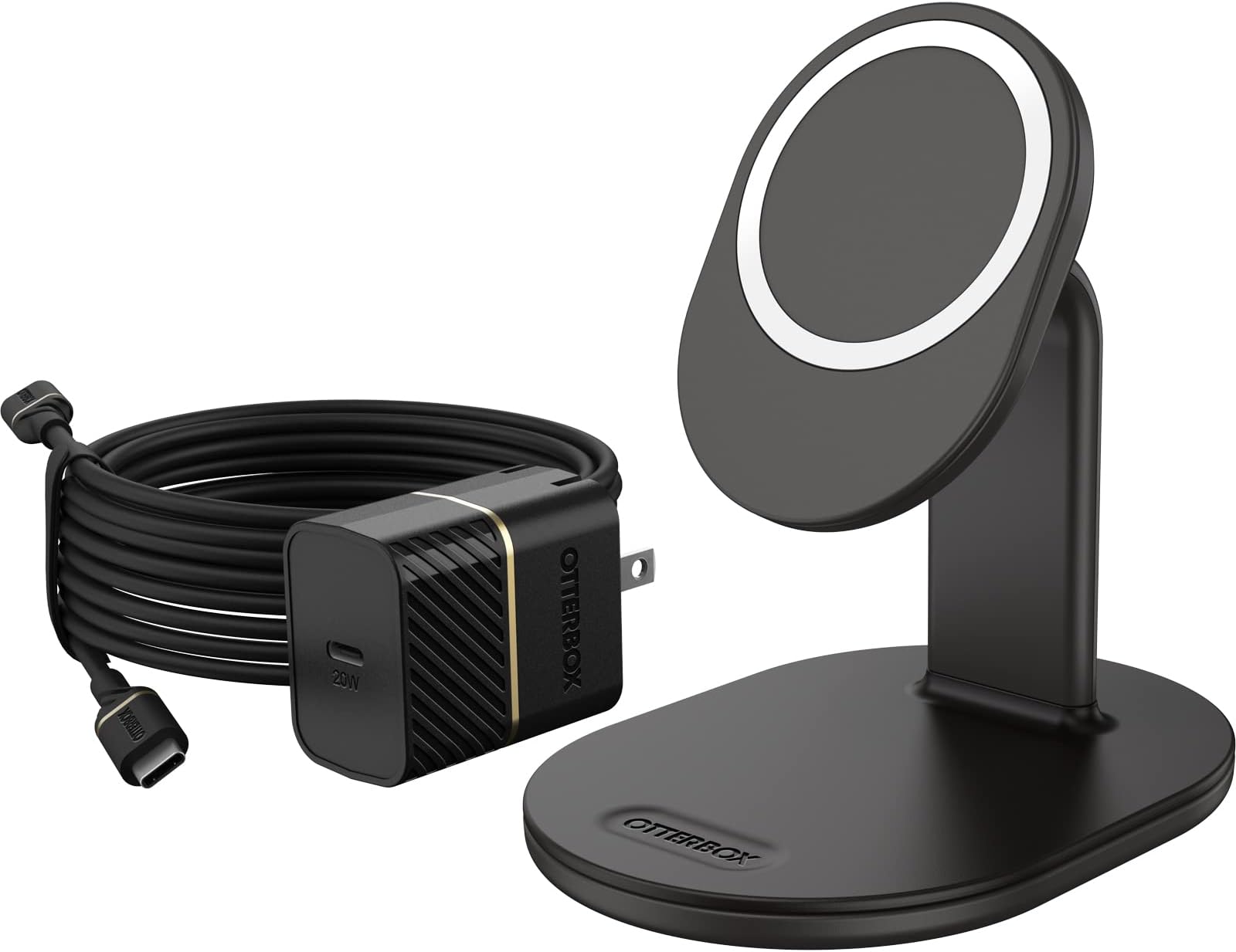 Amazon.com: OtterBox Wireless Charging Pad for MagSafe - BLACK : Cell ...