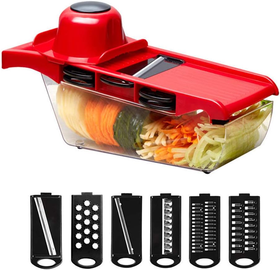 Amazon.com: Freshwater Multi-Functional Vegetable Slicer with Vegetable ...