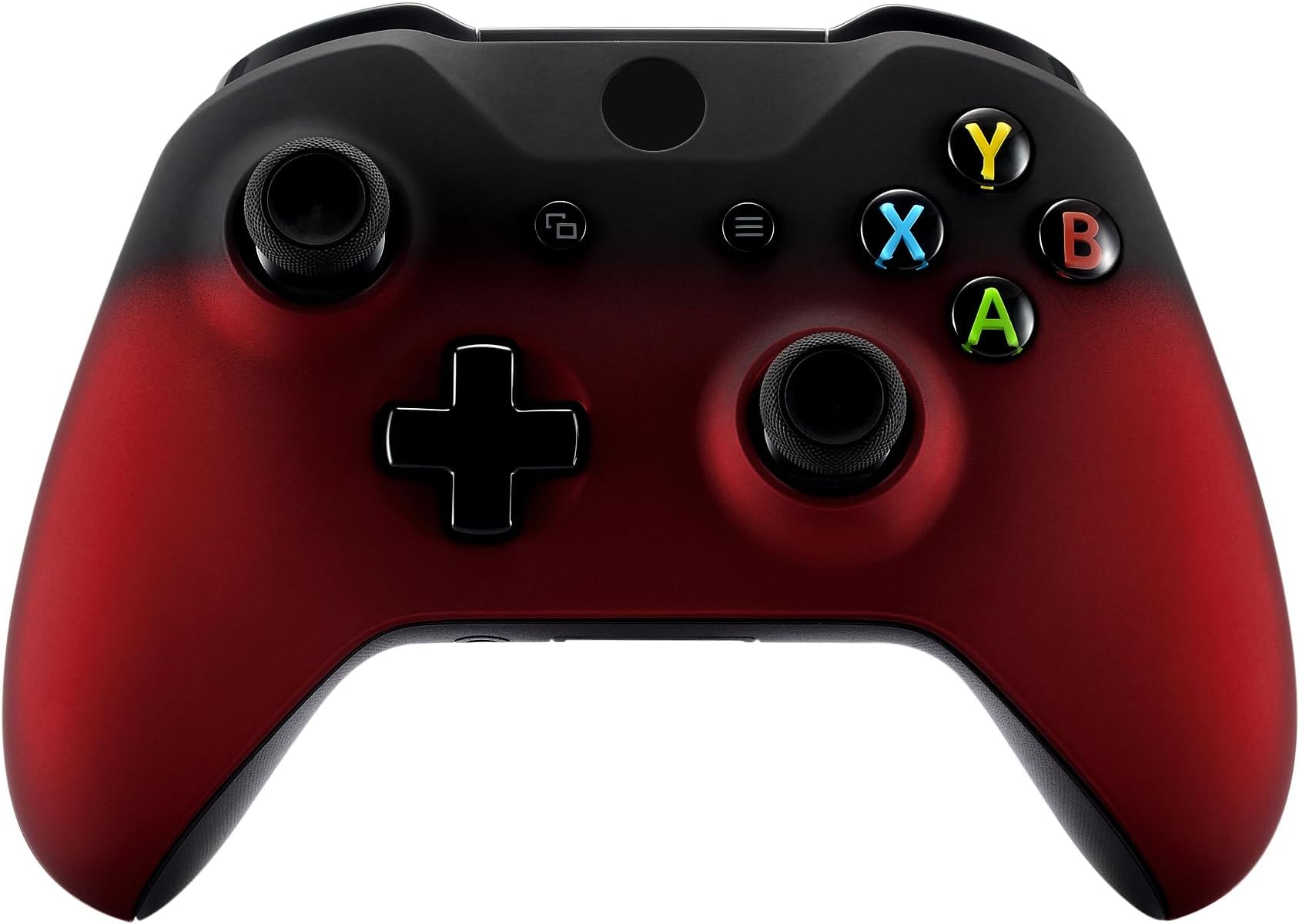 Amazon.com: eXtremeRate Shadow Red Faceplate Cover for Xbox One ...