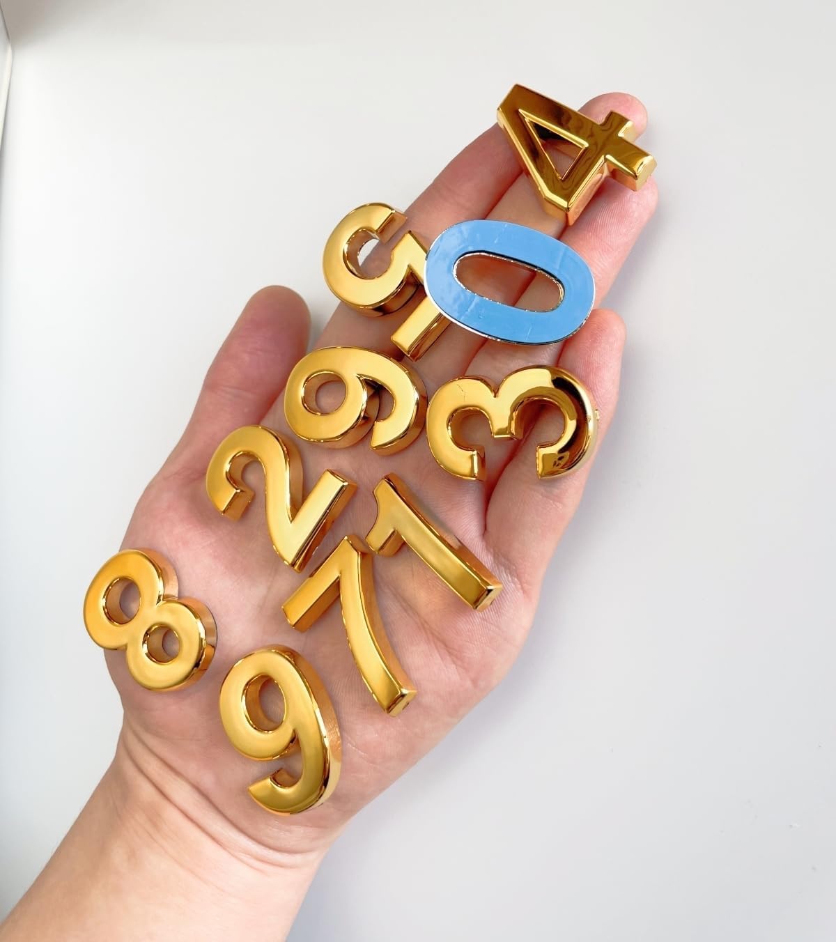 Amazon.com: HopeWan Small Mailbox Numbers 1.5 Inch, Self Stick Door ...