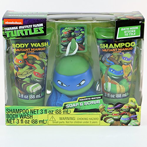 Nickelodeon Teenage Mutant Ninja Turtles Soap & Scrub Gift Set, 4 pc ...