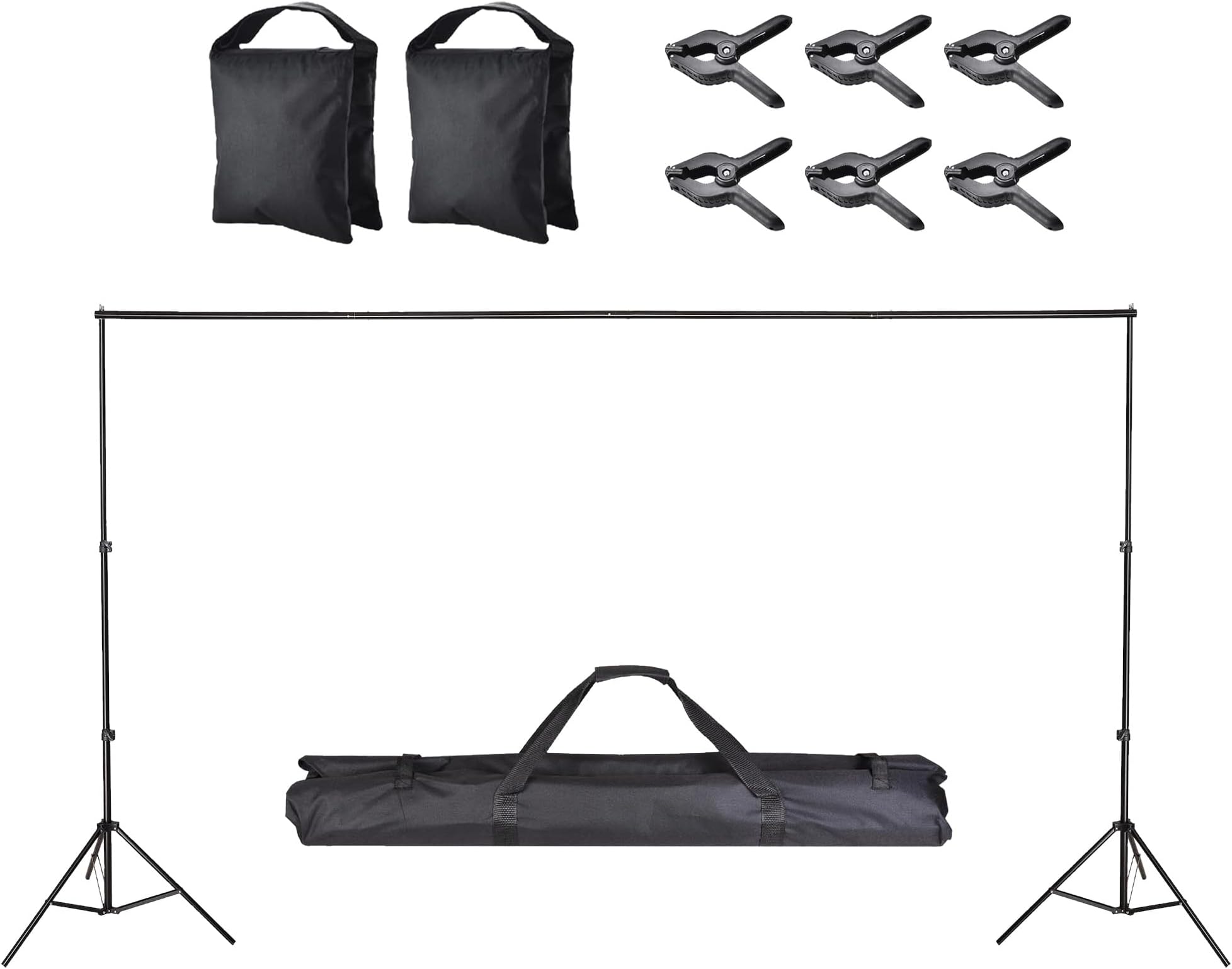 Amazon.com : Abaodam Small Backdrop Stand Background Stand Photography ...