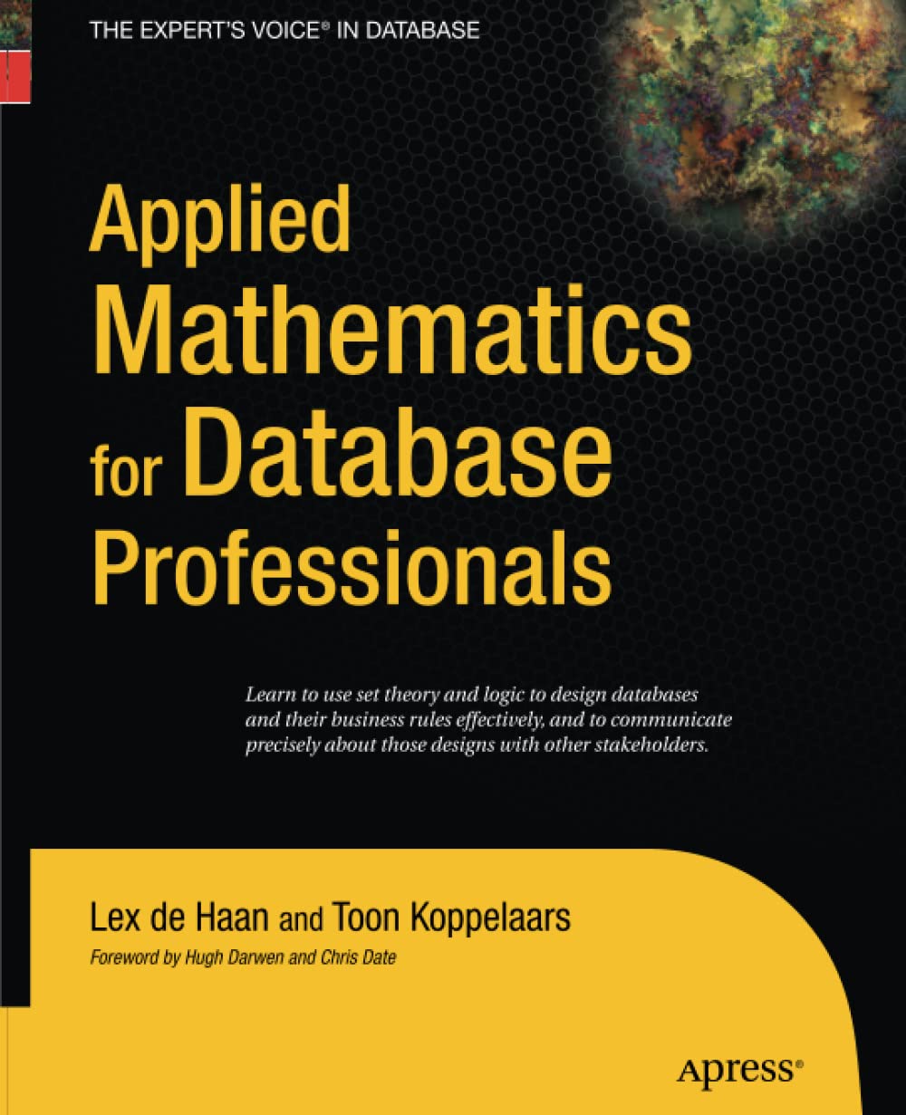 Amazon.com: Applied Mathematics for Database Professionals ...
