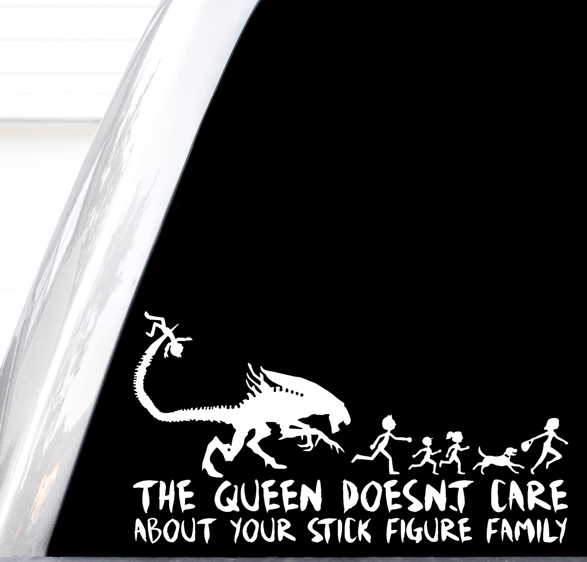 Alien Family Car Decals