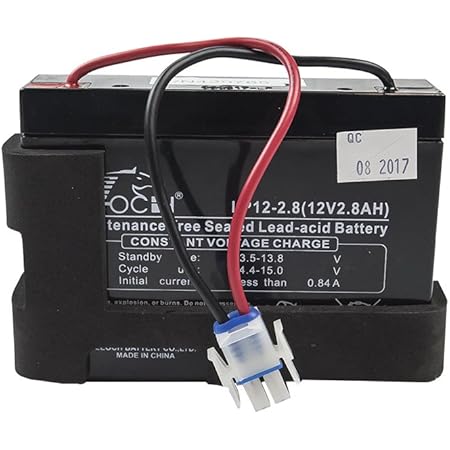 Amazon.com : Husqvarna 430765 Lawn Mower Battery Genuine Original ...