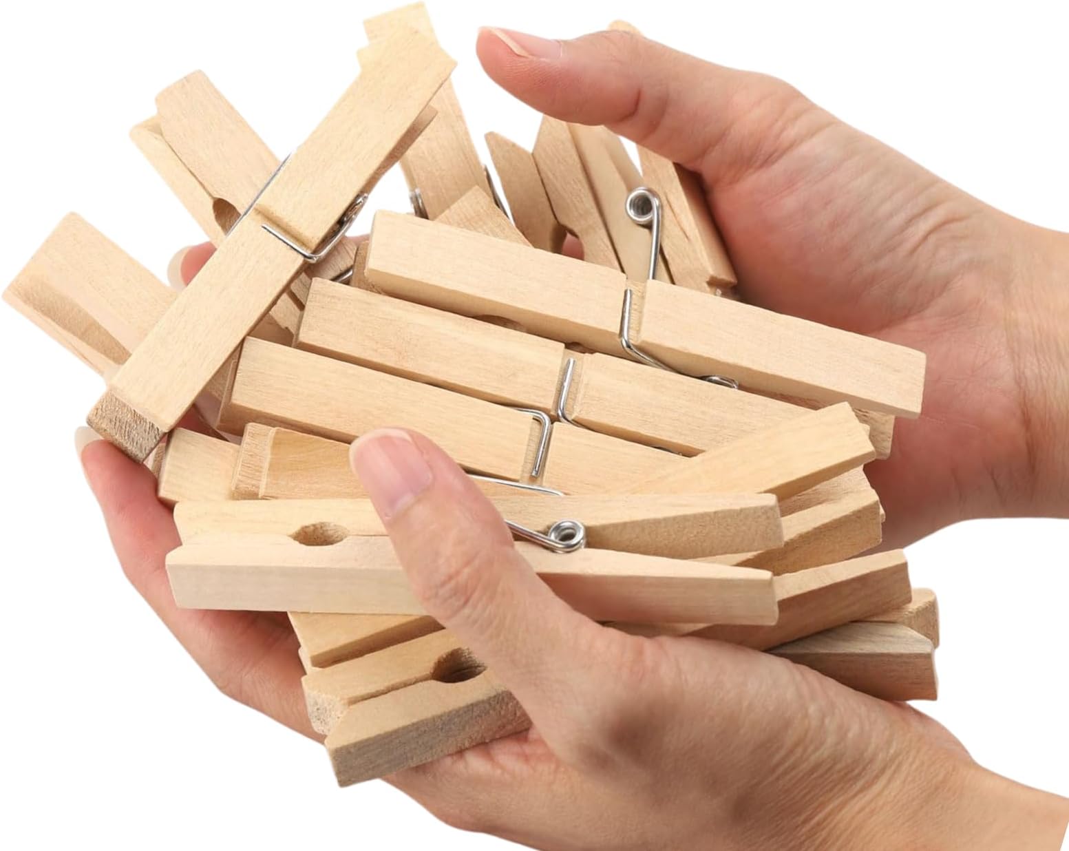 Amazon.com: 6 Inch, Giant Clothespins, Jumbo Wood Clips for DIY Craft ...